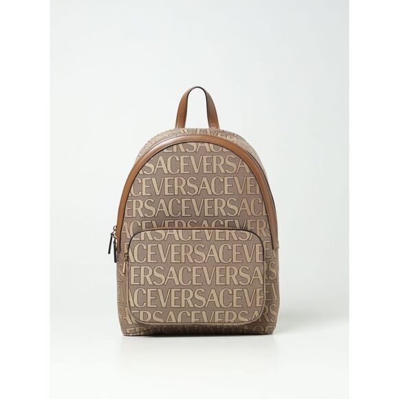 Versace | Bags | Versace Backpack Men Sand | Poshmark